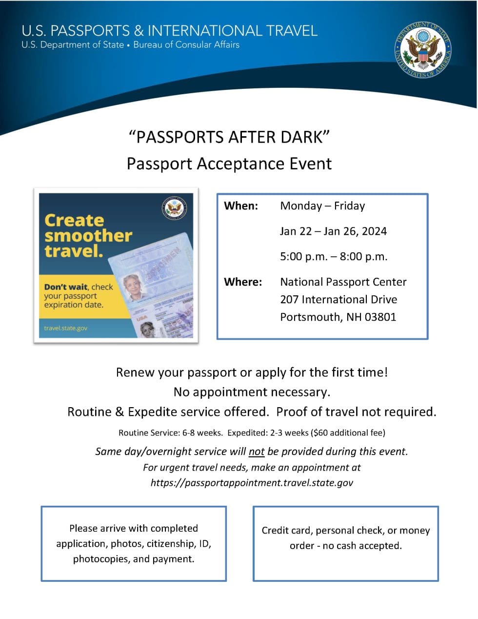 "Passports After Dark" - Marine Corps League Seacoast Detachment 394